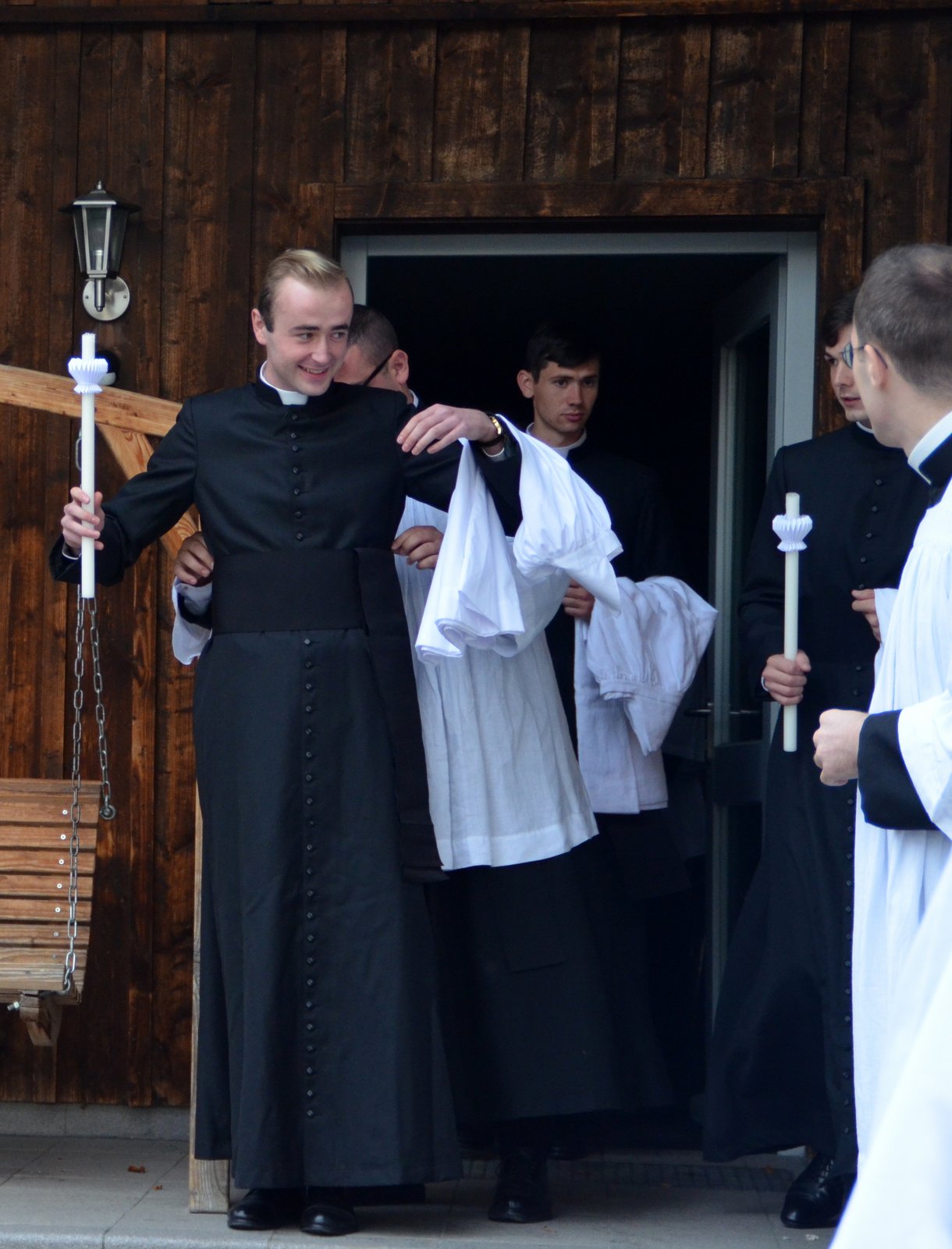 FSSP Wigratzbad: 2017 - Tonsures et prises de soutane