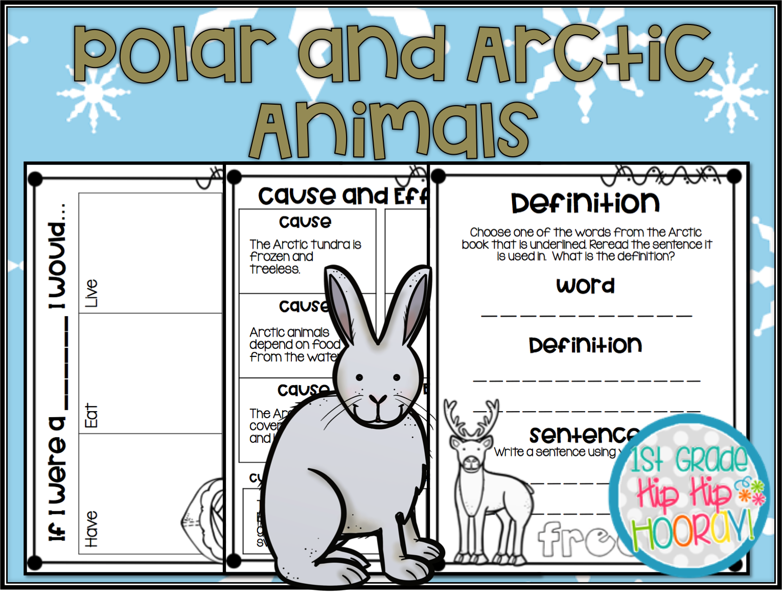 1st Grade Hip Hip Hooray!: Polar and Arctic Animals...