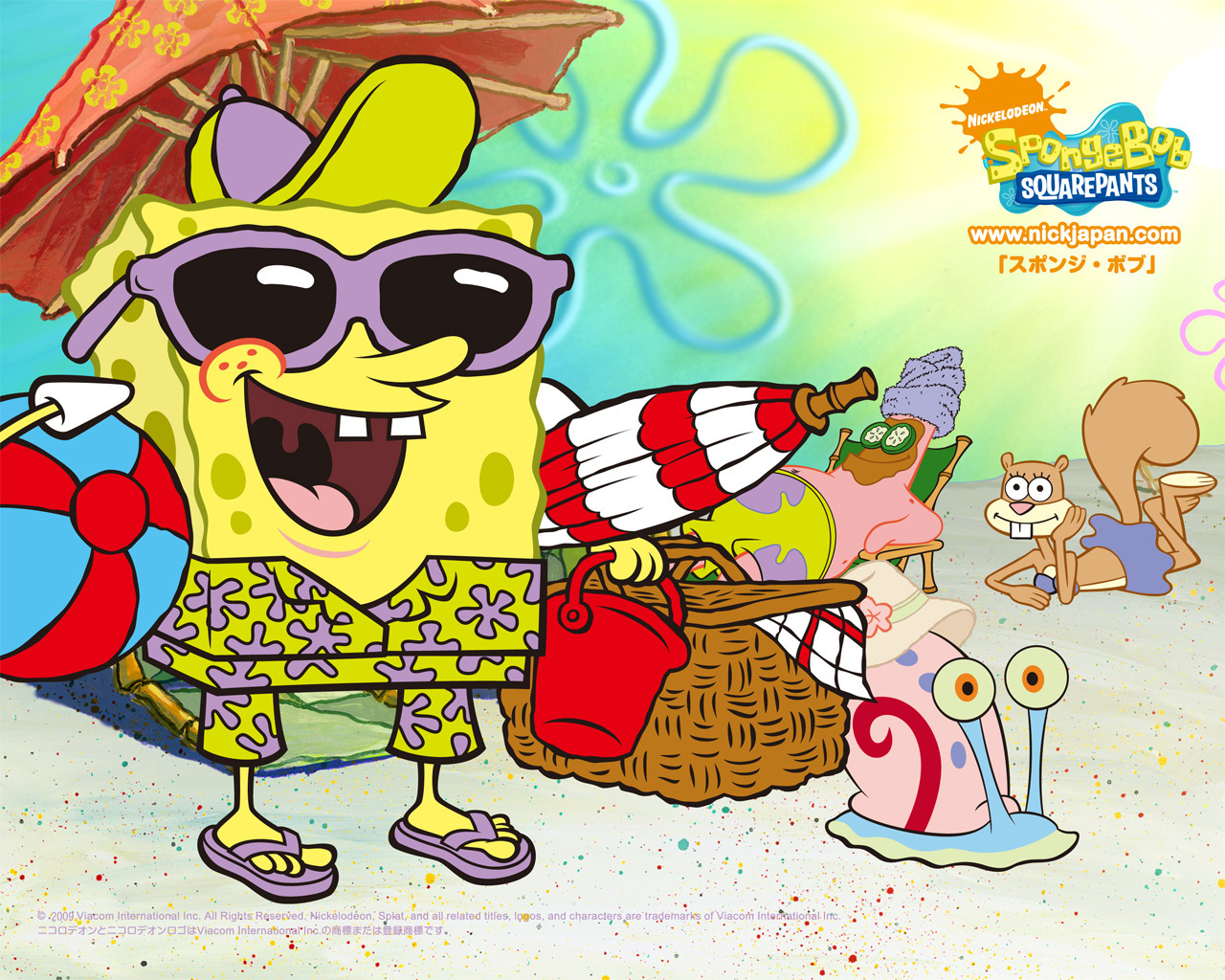 American top cartoons: Spongebob squarepants