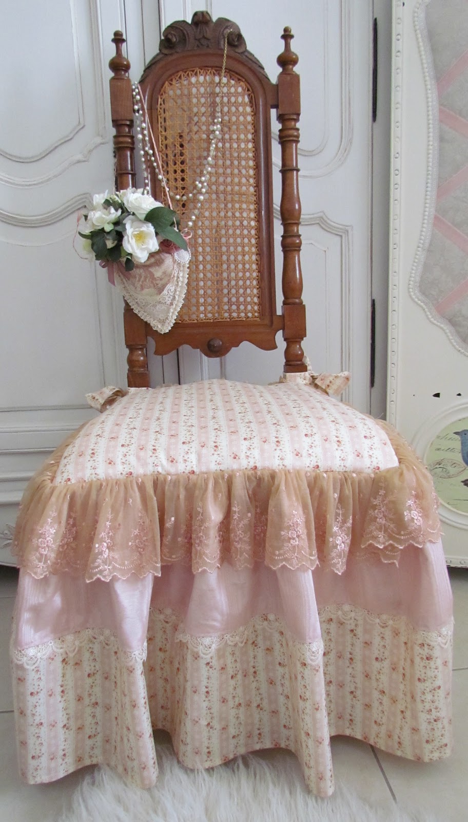 Angela Lace: Chair Skirt