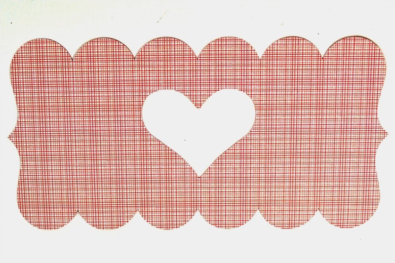 Capadia Designs: Three Heart Valentine Card