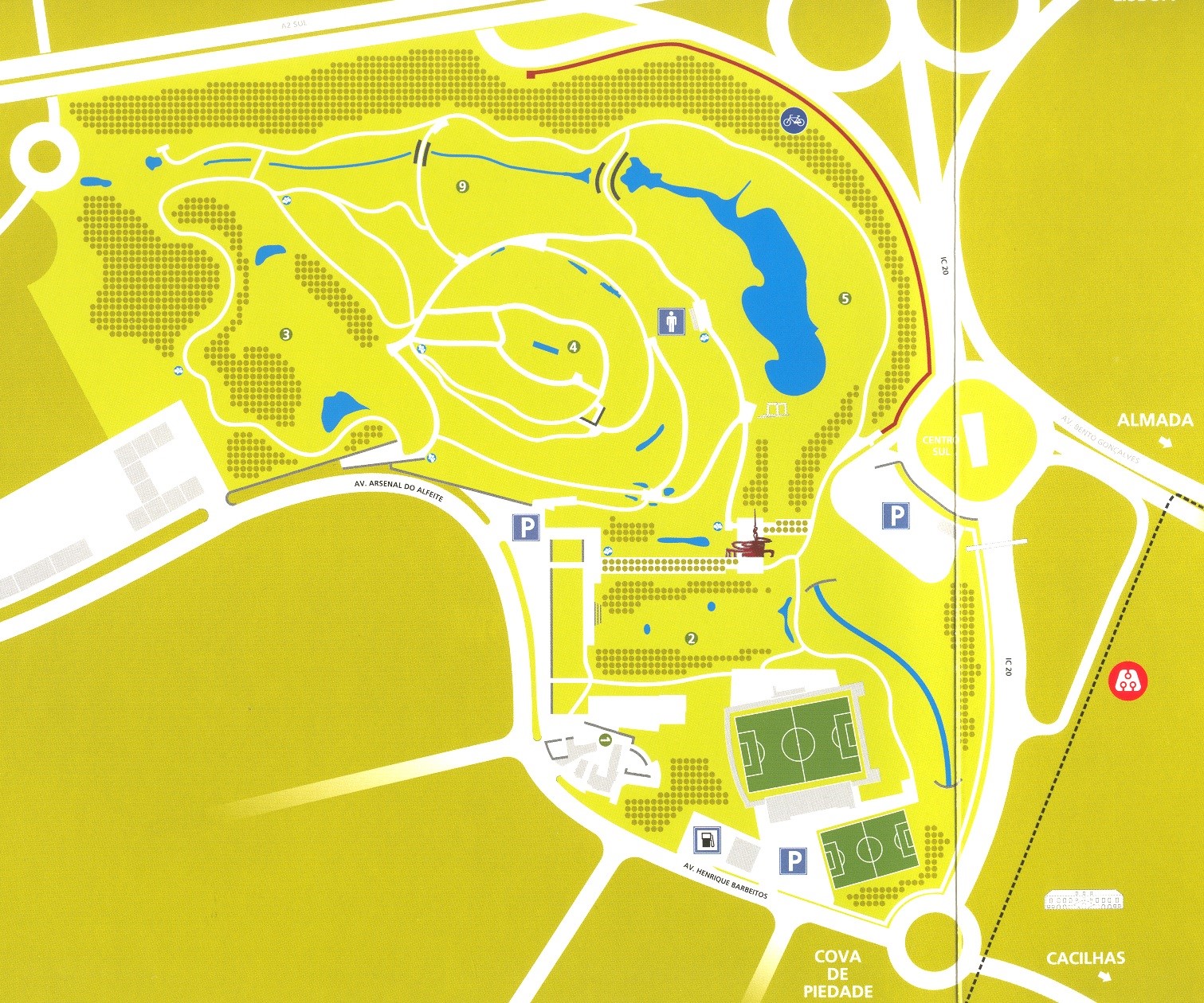 Pontes na Nossa Banda: [0051] O Parque da Paz, em Almada