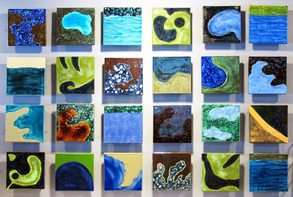 Jason Messinger Art: Large Tile Installations from Jason Messinger