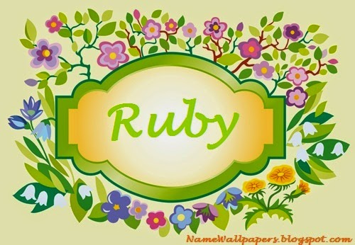 Ruby Name Wallpapers Ruby ~ Name Wallpaper Urdu Name Meaning Name ...