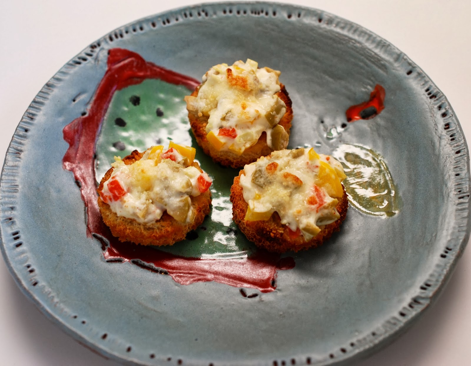 Cooking with Larue: Spanish Olive & Cream Cheese Canapés