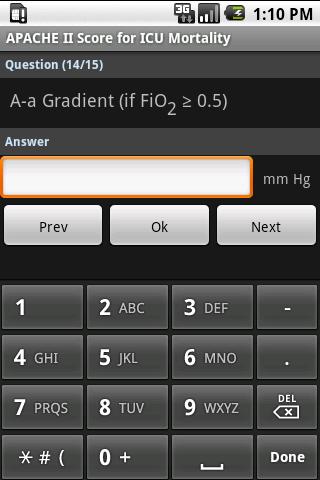 Apache II Score ~ Perawat Kecil