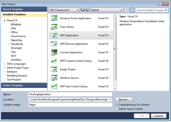 Yalatech Creating A New Wpf