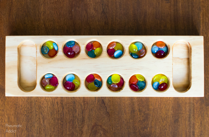 EASY DIY Wood Mancala Game Board | Pneumatic Addict