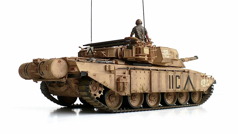 The Great Canadian Model Builders Web Page!: Challenger 1 MBT