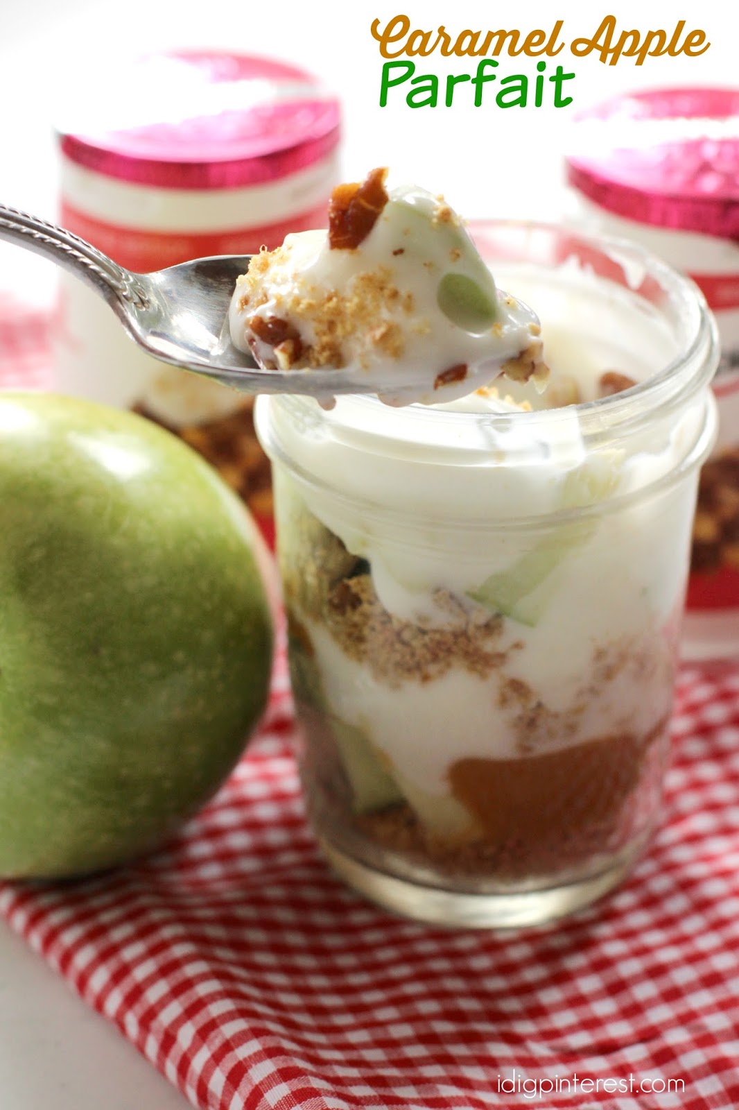 Caramel Apple Parfait - I Dig Pinterest