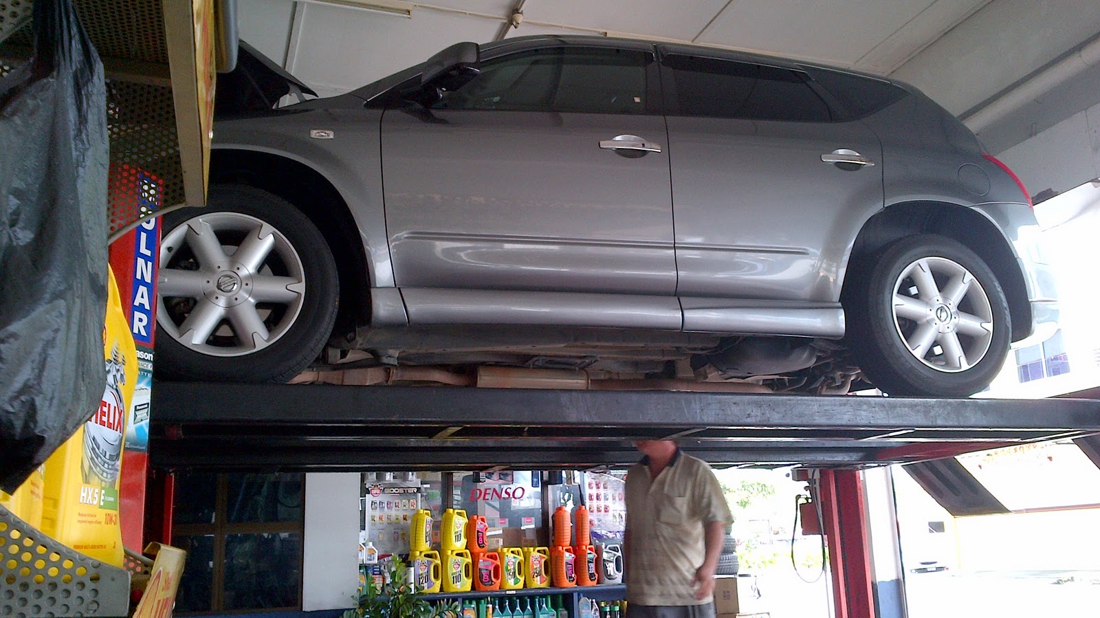 tHeLONGwaLk: 7 langkah-langkah mudah servis kereta.