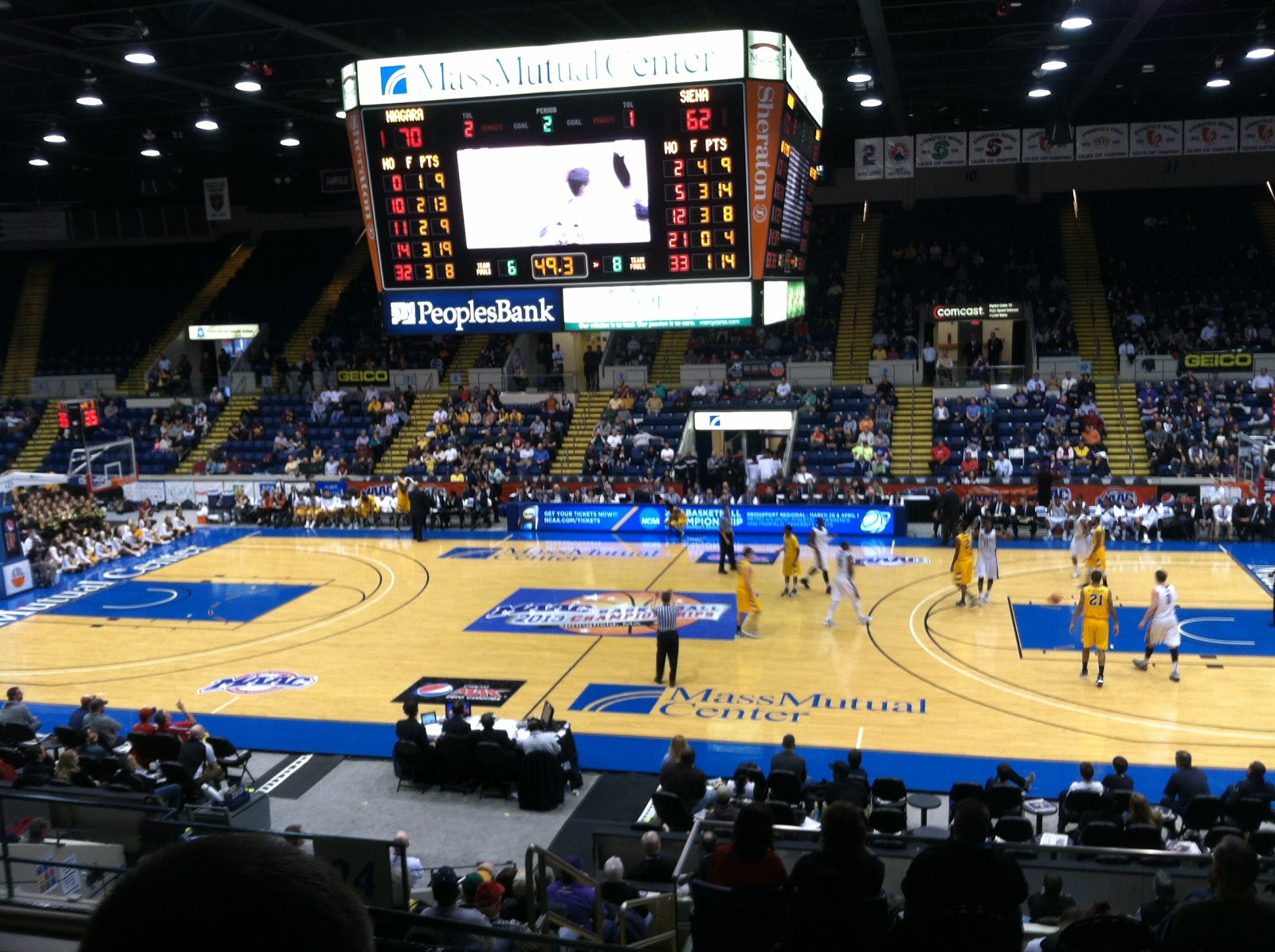 Western Mass. Sports Biz: MAAC Basketball Championships: MGM ...