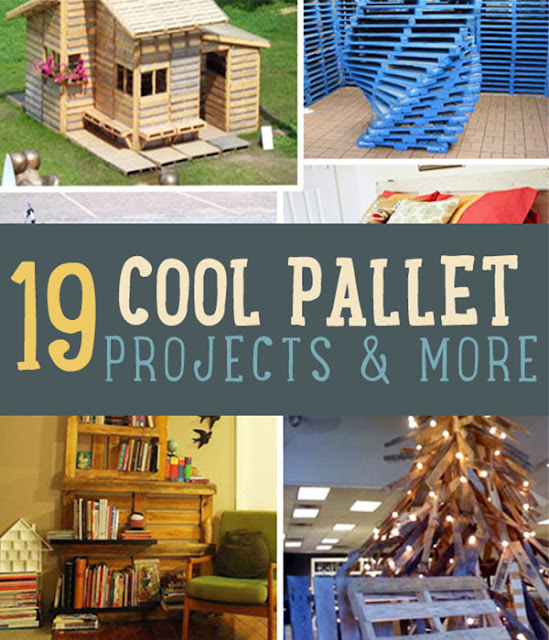 Great DIY IDEAS and more...: 19 Cool Pallet Projects
