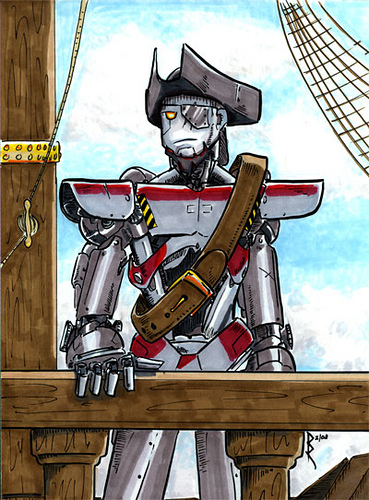 Captain Black's Sea Chronicles: Robots: The New Counter-Pirates!