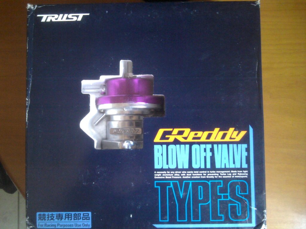 JDMbits: Rare Genuine GReddy Type-S BOV!