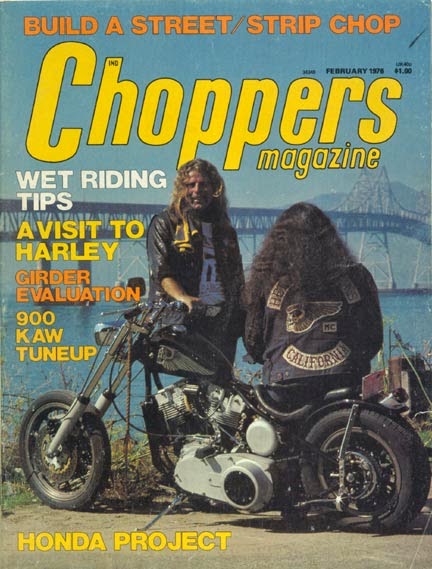 SUPPORT-81-WORLD: Choppers Magazine February 1976 Harley-Davisdon ...