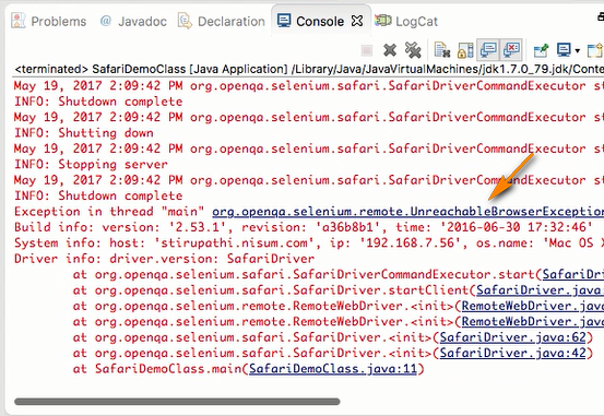 Selenium-By-Arun: Safari Browser - Executing Selenium Automation scripts on a Safari Browser