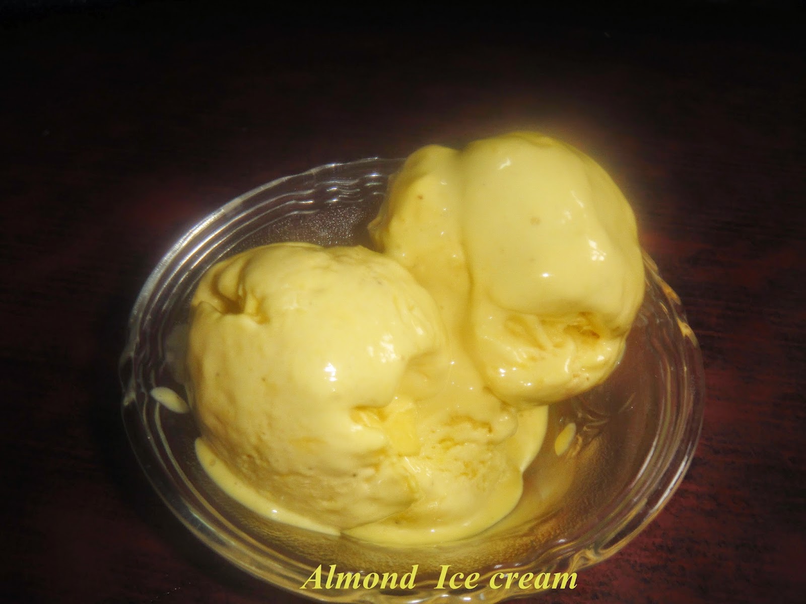 Jiya's Delicacy: Almond Ice cream/ Badam Ice cream