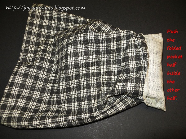 Joy's Jots, Shots & Whatnots: One Main Pattern Piece Lined Bag