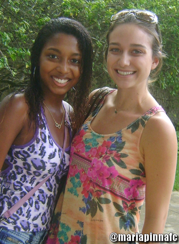 Fã Clube Oficial Maria Pinna: Maria Pinna com fã no Rio de Janeiro