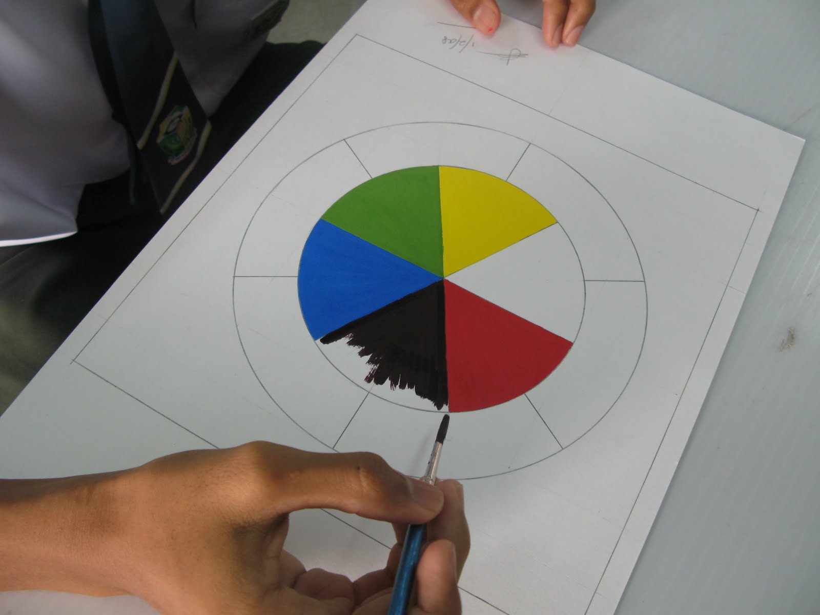 Seni Reka Tanda SMKSI: Roda Warna