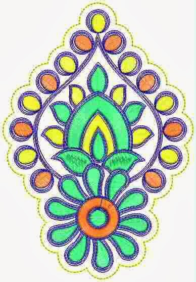 EmbDesignTube: New Trend Stylish Party Wear Patch Designs