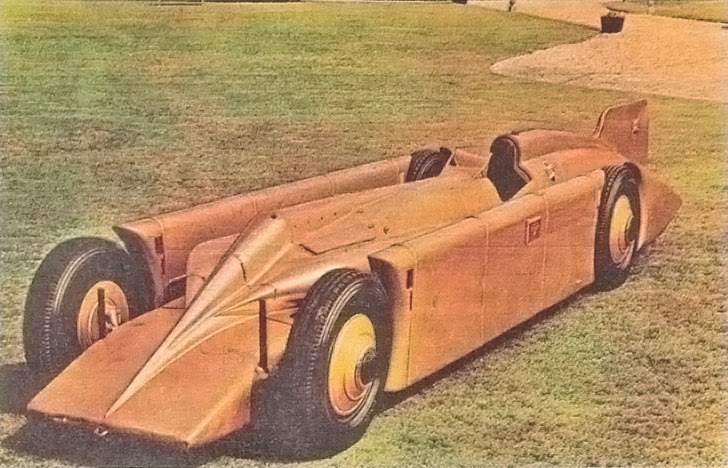 Archivo de autos: El Golden Arrow y su récord de velocidad