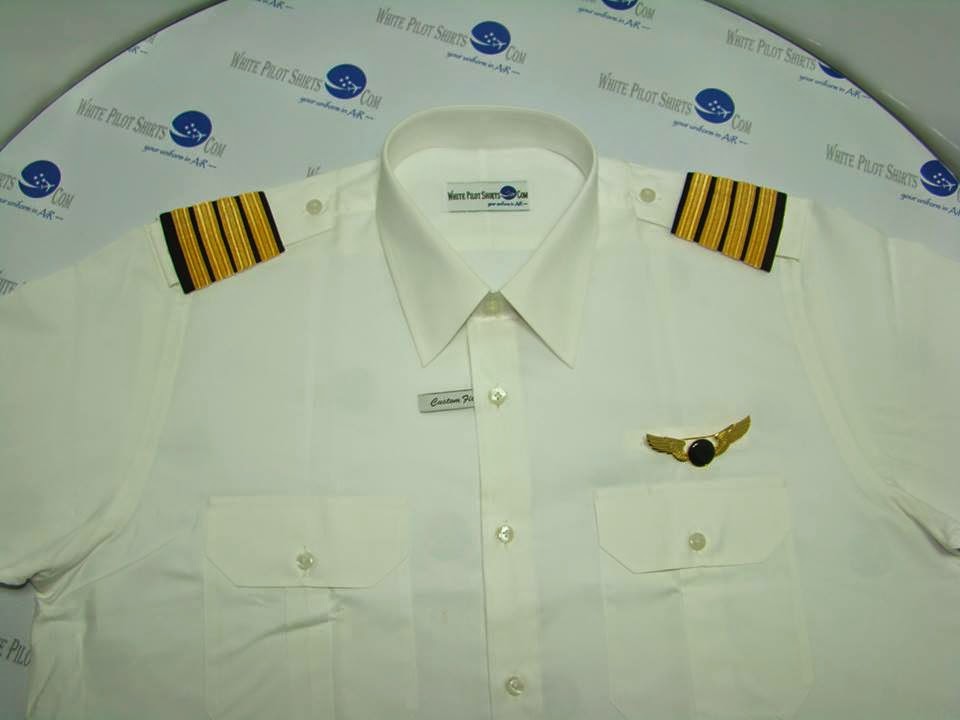Tailor Made White Pilot Uniform Shirts: Tailor Made White Pilot Uniform ...