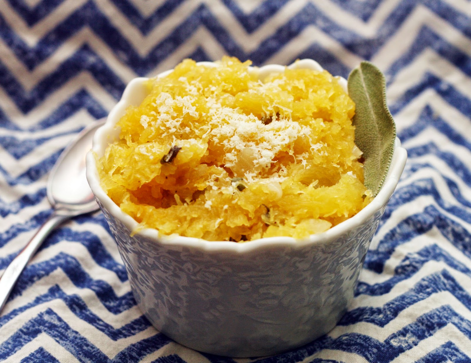 Stripetti Squash with Sage and Romano Cheese – Coconut & Lime