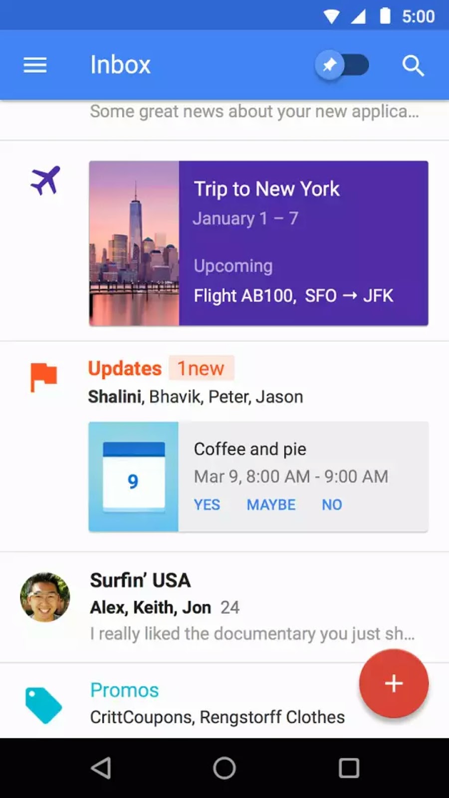 Review of Inbox by Gmail - The inbox that works for you