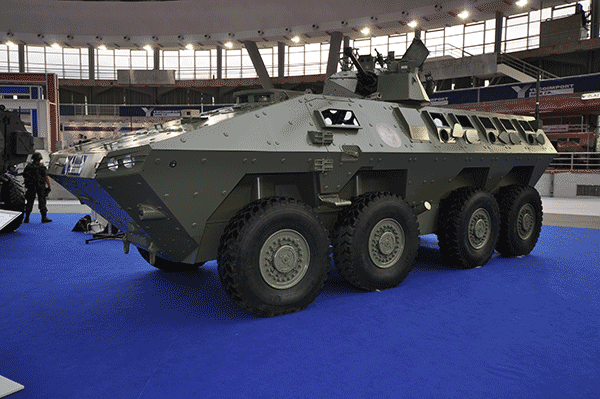 LAZAR II 8x8 MRAV/MRAP Multi-Purpose Armored Vehicle - LEKULE