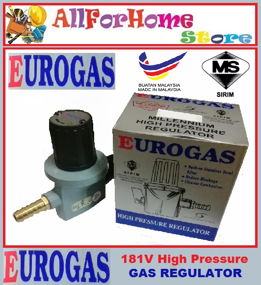 ALL FOR HOME STORE: EUROGAS 181 High Pressure Gas Regulator