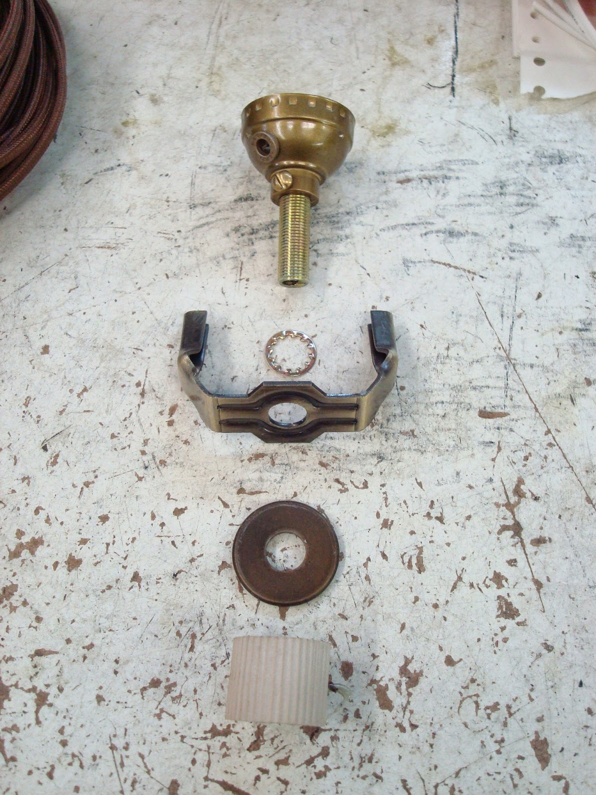 Lamp Parts and Repair | Lamp Doctor: Custom Red Jug Lamp