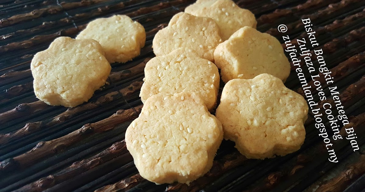 ZULFAZA LOVES COOKING: Biskut bangkit mentega bijan