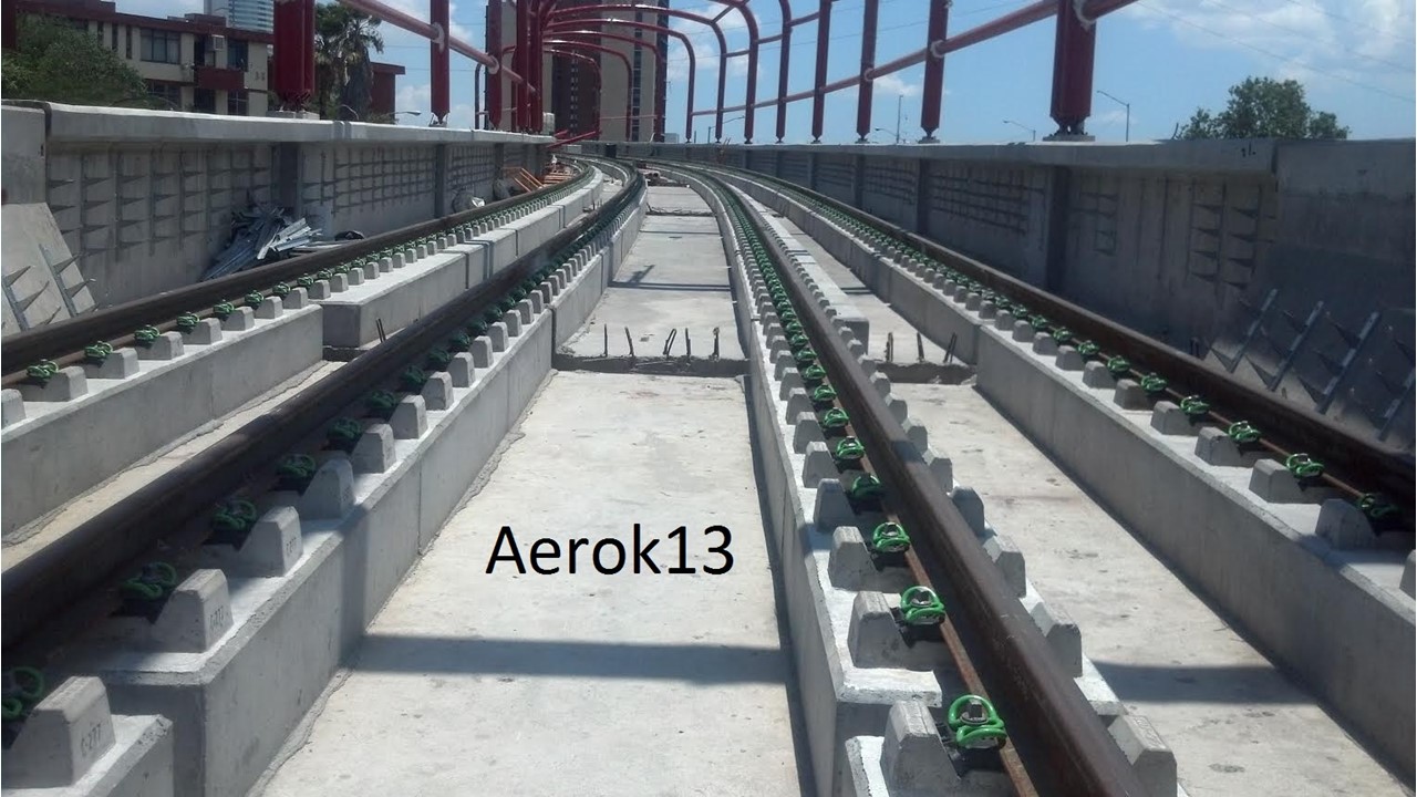 Metrorrey y sistemas similares de transporte: Fijaciónde vías en Metrorrey