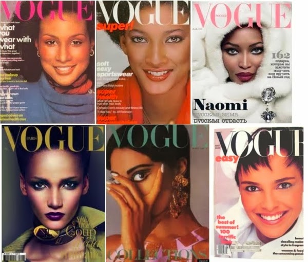 Black + Beautiful Vogue Cover Girls