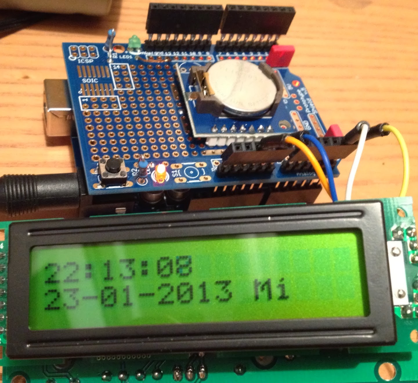 Thd Arduino Projekte Arduino Dcf77 Mit Glcd 128x64 Display