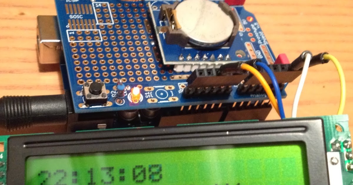 THD Arduino Projekte: Arduino DCF77 mit GLCD 128x64 Display