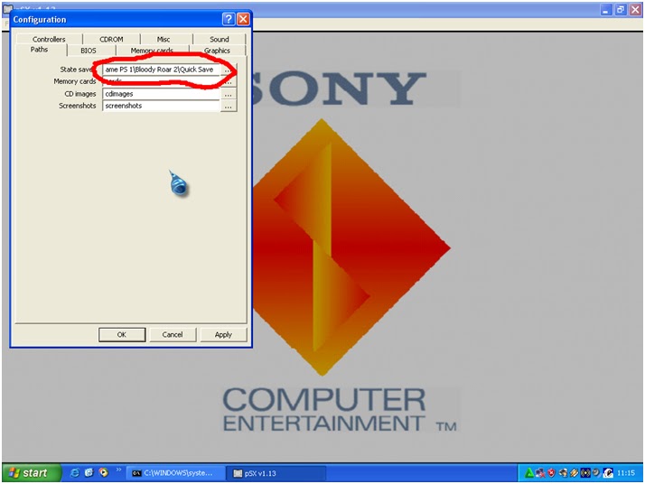 Cara Save Cepat Melalui Emulator Psx.fin