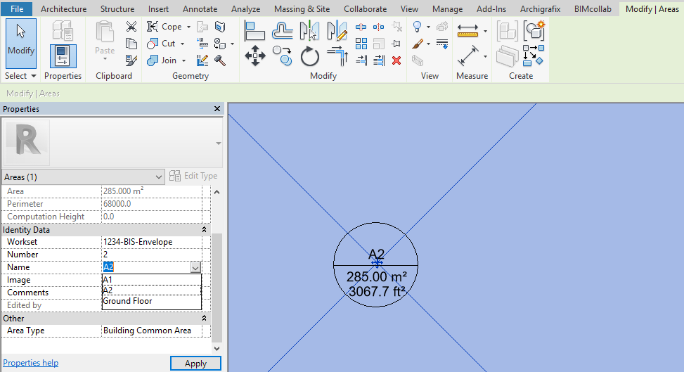 BIM & ICT Services: BIM & ICT Revit Areas and Colour Schemes