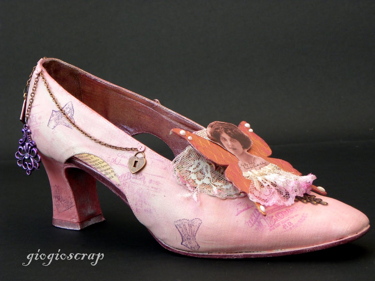 GiogioCraft: Pink Analia's Shoe! La scarpetta di Analia