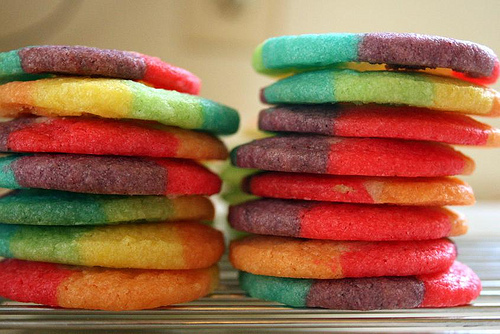 Blog'a Pongky Ci Pocong Pinky: Rainbow cookies