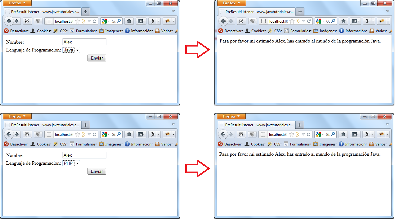 Tutoriales De Programacion Java Struts 2 Parte 5 Tipos De Results
