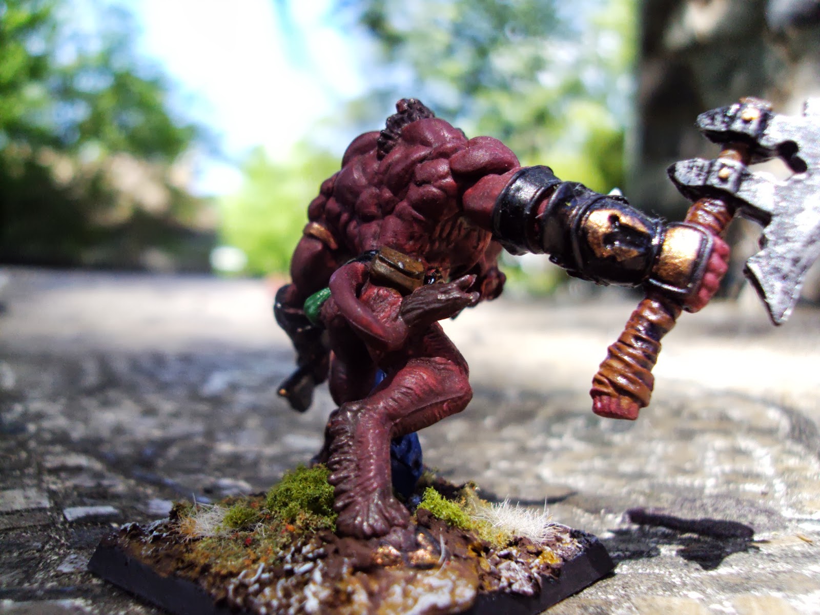 Tower of the Archmage: New Monster: Red Minotaur of The Golden Halls