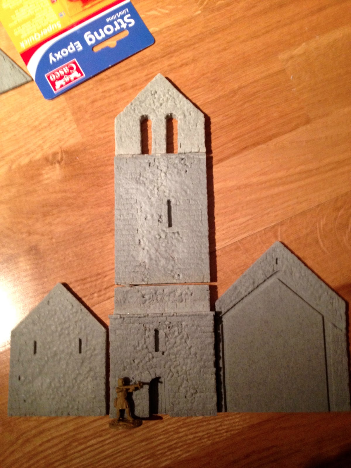 Northern Wargaming: Building a Medieval Church in 28mm scale