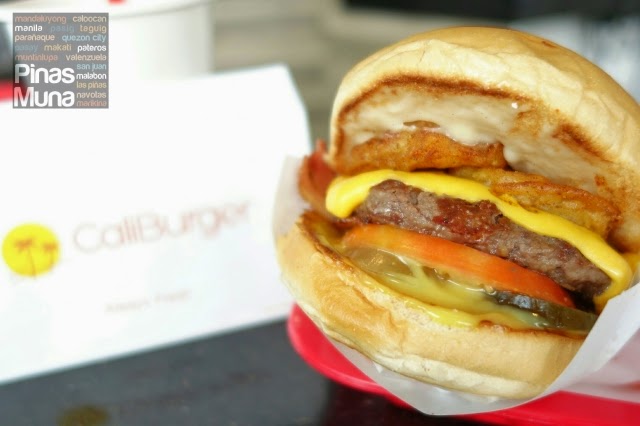 The New Smokehouse Burger at CaliBurger Philippines