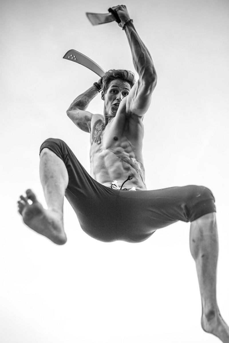 Favorite Hunks & Other Things: Warrior: Daniel Jensen by Damien Manspeaker