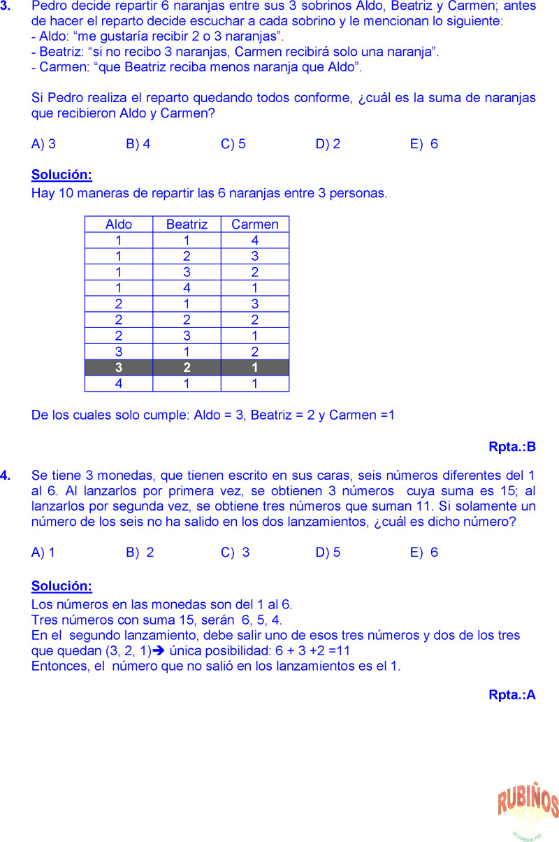 RAZONAMIENTO LÓGICO MATEMÁTICO PROBLEMAS RESUELTOS pdf
