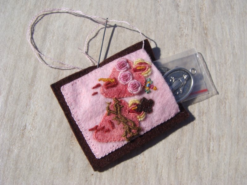 Under Her Starry Mantle: My Scapular Craft