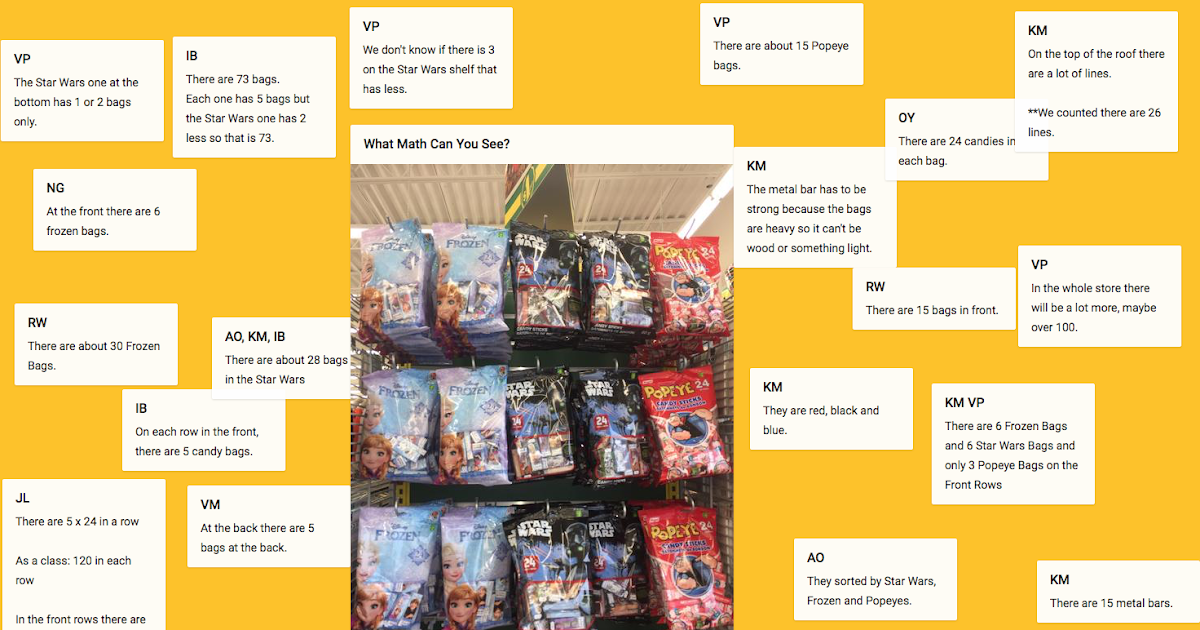 Ms. Stuart's Classroom Blog : Candy Math Talk: What Math Do You See?